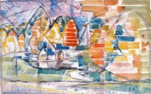 Collection of Pierre Daura Paintings and Drawings - Multiple Exposure